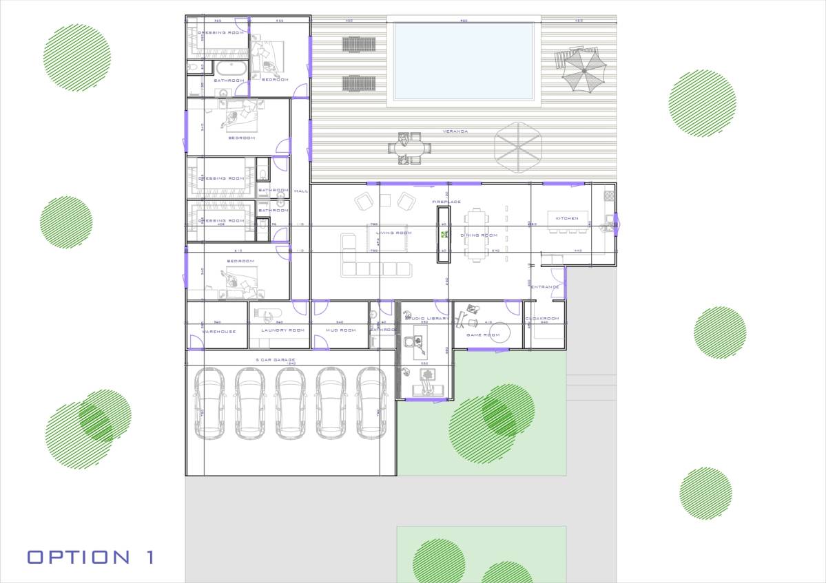 Design project for LM Residence Floor Plan in United States | Arcbazar