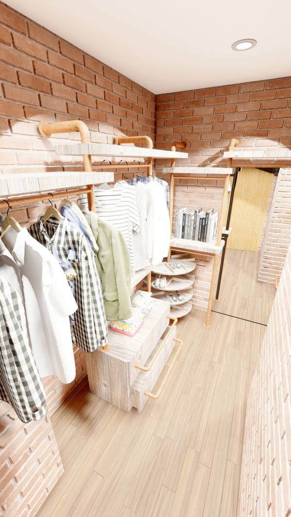 Design project for Simple 3D closet design in United States | Arcbazar