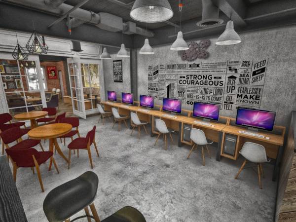 Design project for Internet Cafe Interior Design in Papua New Guinea ...