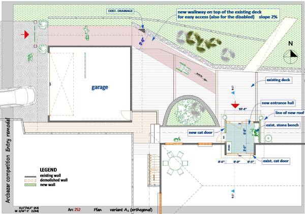 Design project for Entry remodel in United States | Arcbazar