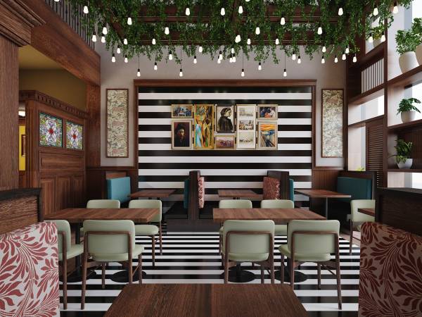 Design project for Italian Restaurant in Saudi Arabia | Arcbazar