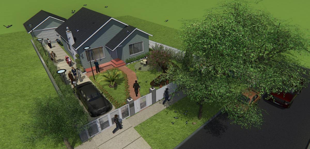 Design project for Road Front Yard in New Zealand | Arcbazar