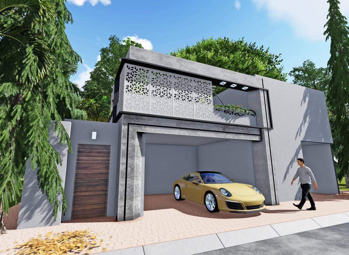 Design project for Screen Wall/Facade in South Africa | Arcbazar