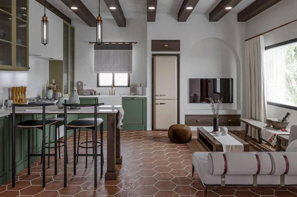 Design project for ADU MINI LIVINGROOM AND KITCHEN in United States ...