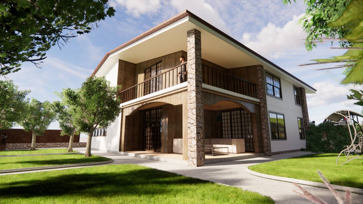 Design project for 4 Bedroom Hybrid Stone and Customized Container ...