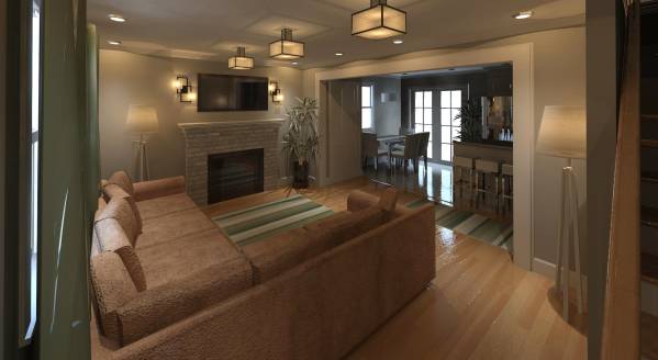 Design project for 1st Floor Cape Cod Open Concept in United States ...