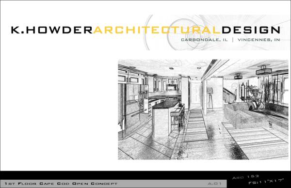 Design project for 1st Floor Cape Cod Open Concept in United States ...