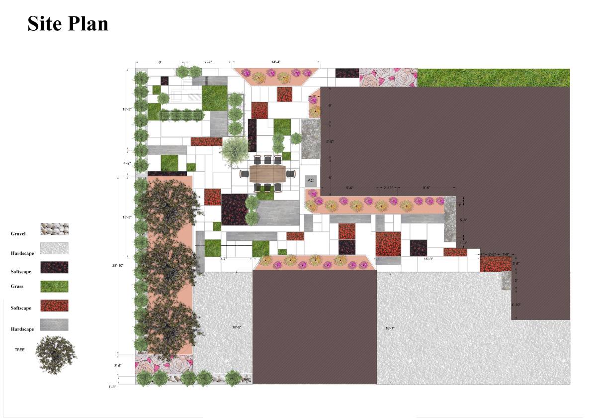Design project for Refresh front and back yard landscape and hardscape ...
