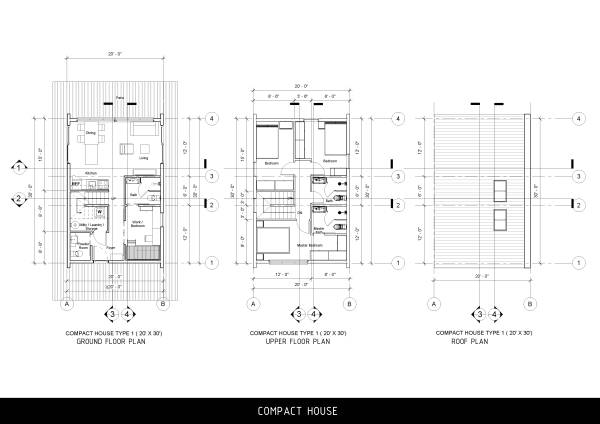 Design project for Compact House in United States | Arcbazar