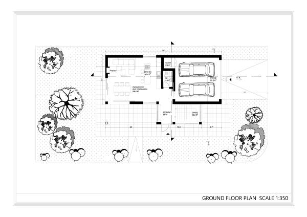 Design project for Modern Contemporary Corner Lot Design on a 50 ...