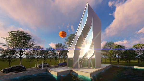 Design project for Sea Shell Concept Apartment Building in Australia ...