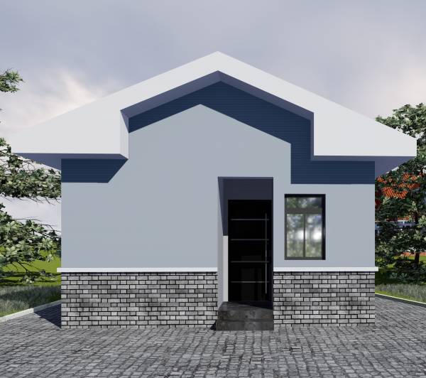 Design project for Modern Maisonette with Attic Space and Detached ...