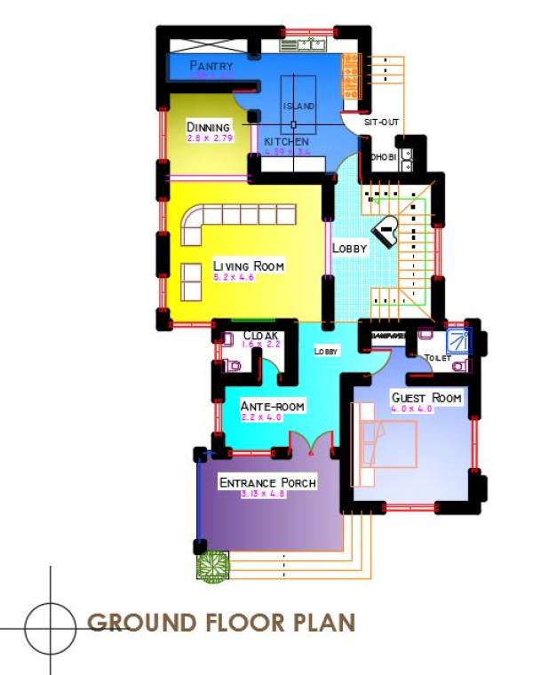 Design project for Modern Maisonette with Attic Space and Detached ...