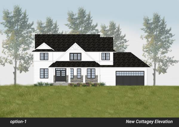 Design project for New Cottagey Elevation in Canada | Arcbazar