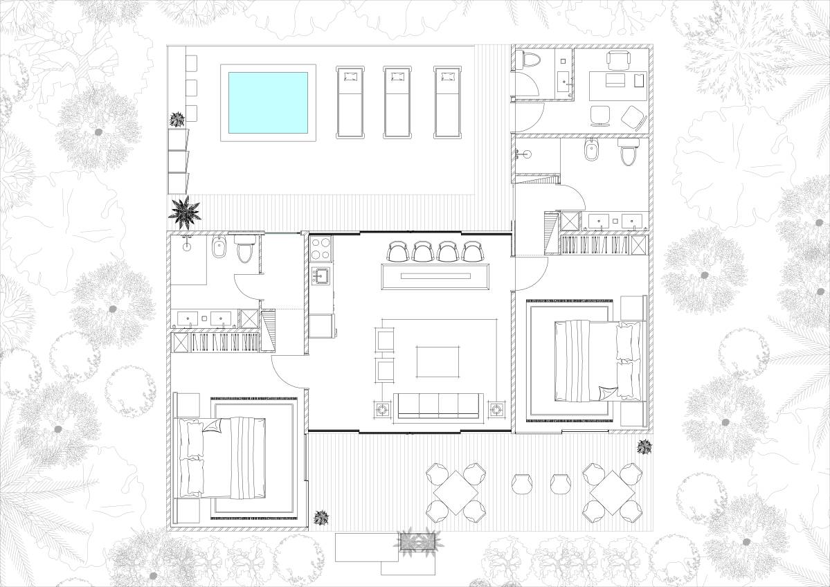 Design project for Eco Spa Lodge in Barbados | Arcbazar