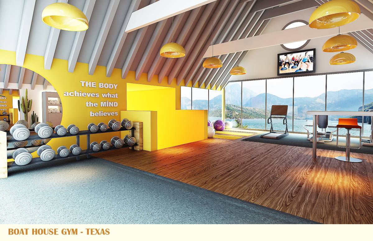 Design project for Boat House storage turned Gym in United States ...