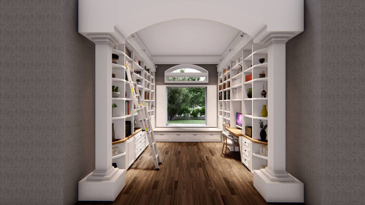 Design project for Library room and Mudroom in United States | Arcbazar