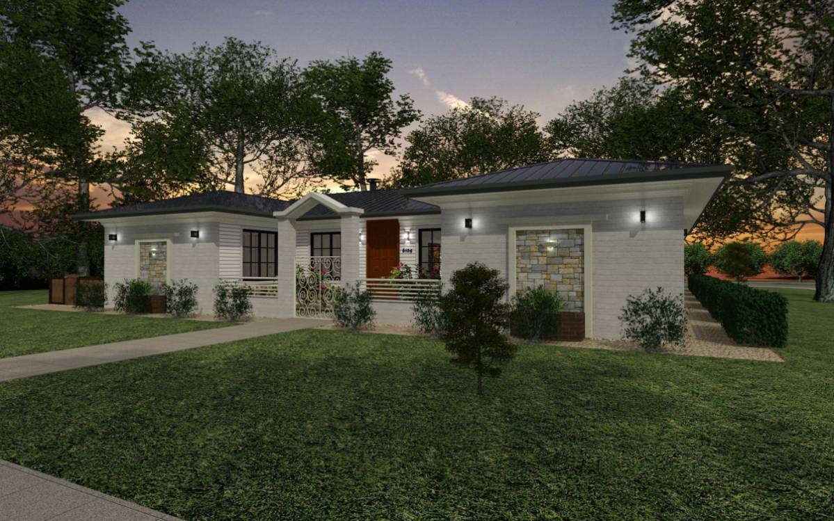 Design project for 60's Ranch Style Home Dreams of Becoming the ...