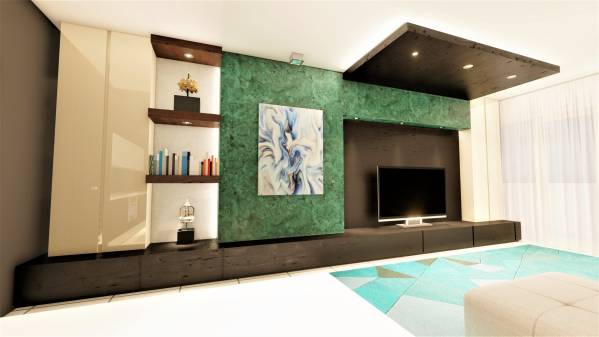 Design project for Lounge feature wall in Australia | Arcbazar