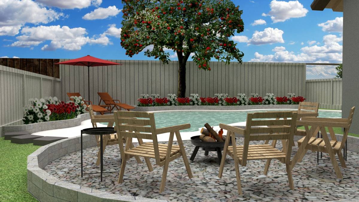 Design project for Pool Seating design in United States | Arcbazar