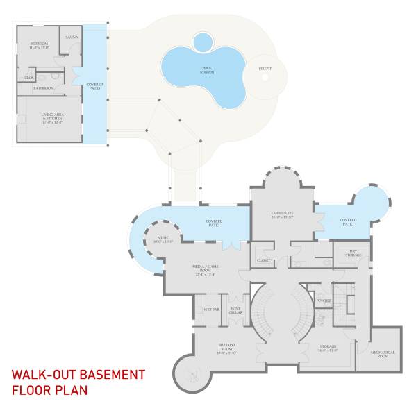 Design project for Castle de Bates in United States | Arcbazar