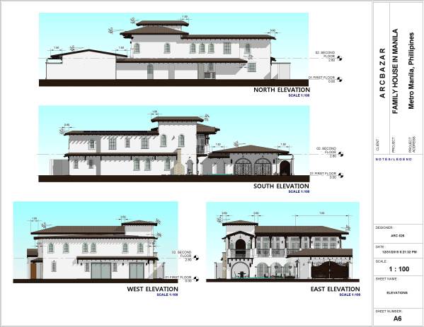 Design project for Family House in Manila in Philippines | Arcbazar