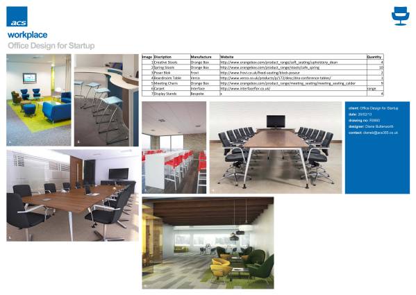 Design project for Office Design for Startup in Singapore | Arcbazar