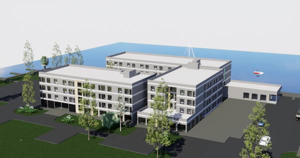 Design project for Luxury Multi-Use Buildings / Site Master Plan v2 in ...