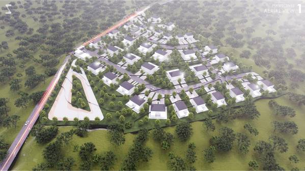 Design project for Simple Layout Design for a Gated Housing Community ...