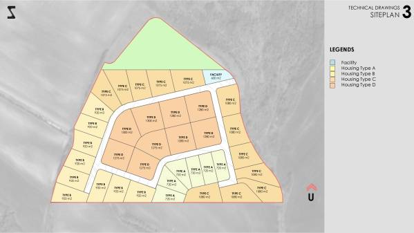 Design project for Simple Layout Design for a Gated Housing Community ...