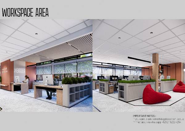 Design project for Modern and comfortable General Office Area in ...
