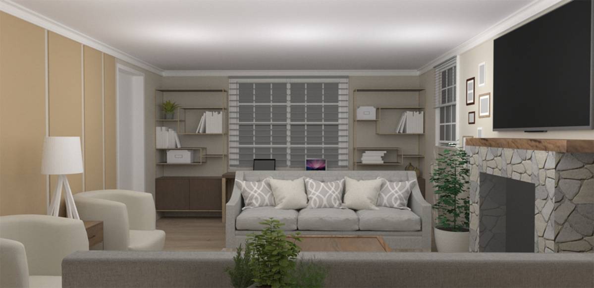 Design project for Living Room renovation in United States | Arcbazar