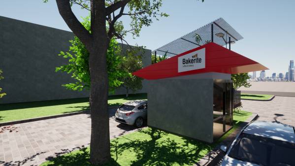 Design project for Drive throw coffee shop in Saudi Arabia | Arcbazar