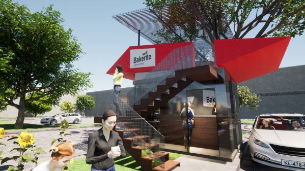 Design project for Drive throw coffee shop in Saudi Arabia | Arcbazar
