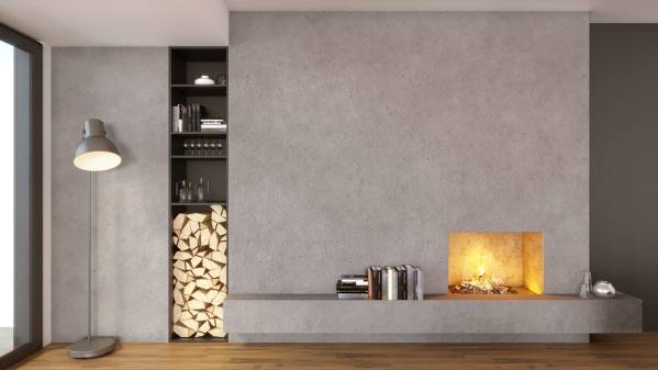 Design project for Modern & simple chimney wall in Austria | Arcbazar