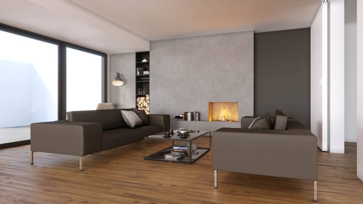 Design project for Modern & simple chimney wall in Austria | Arcbazar