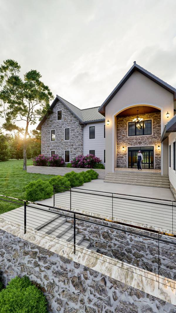 Design project for Exterior home design options (3D model provided) in ...