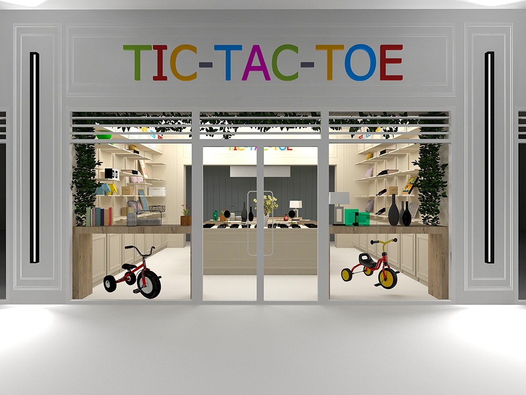Design project for TIC-TAC-TOE GIFT SHOP INTERIOR DESIGNING in Rwanda ...