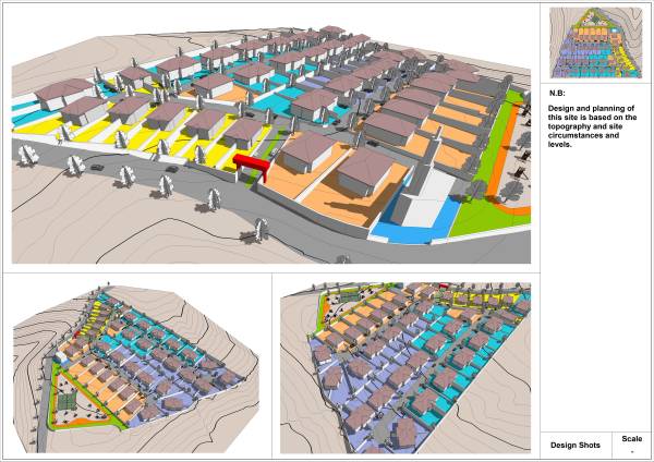 Design project for Simple Layout Design for a Gated Housing Community ...
