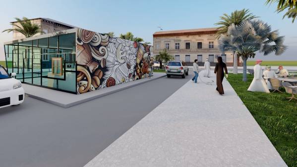 Design project for Drive throw coffee shop in Saudi Arabia | Arcbazar