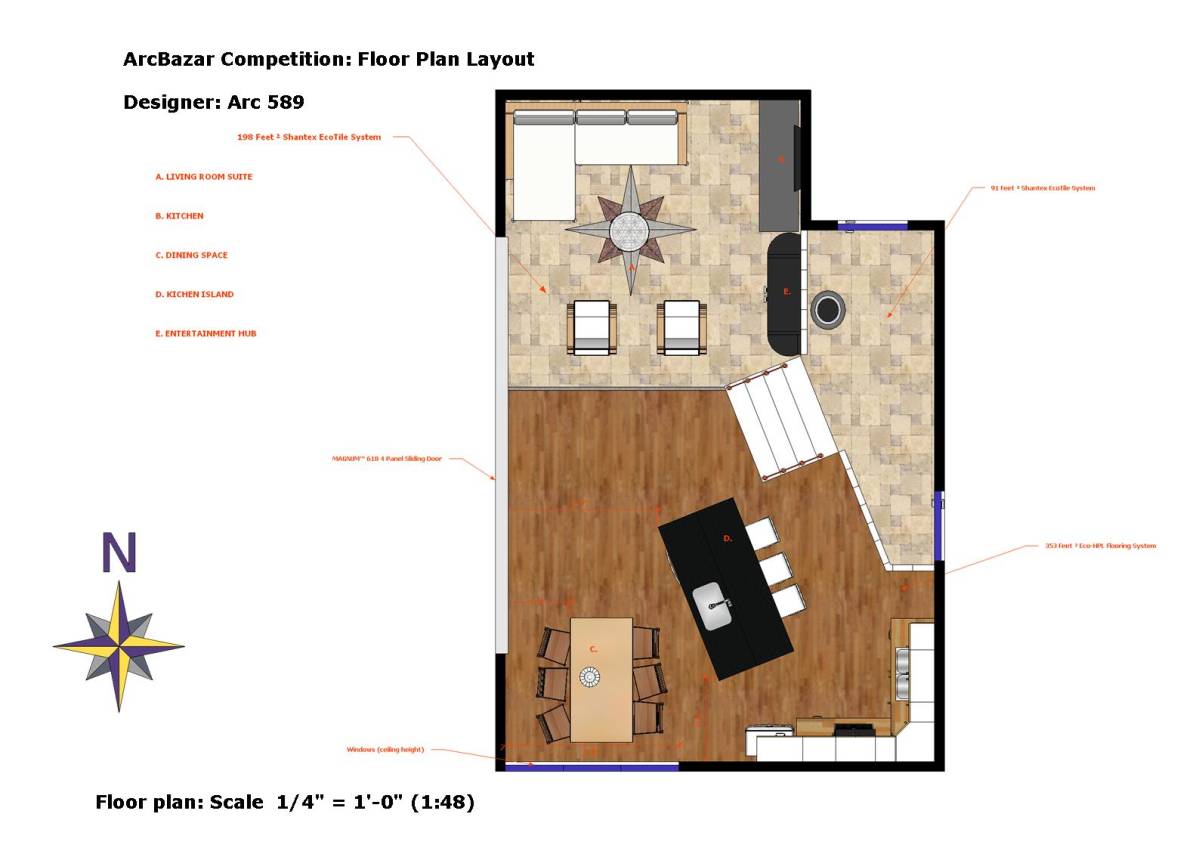 Design project for Floor Plan Layout in Australia | Arcbazar