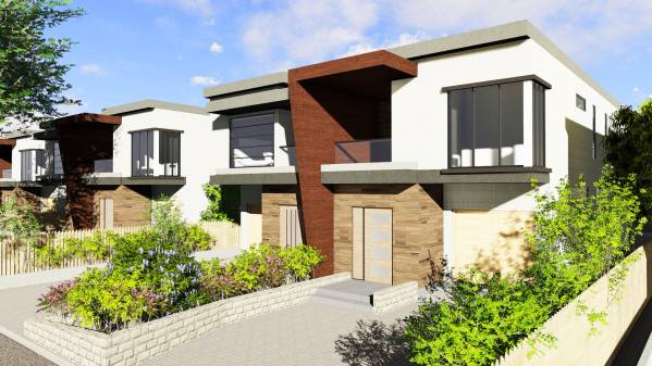 Multiple Family Homes Designed by Fada Caleb - Downtown Duplex ...