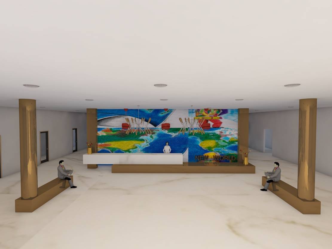 Design project for Reception area design in Oman | Arcbazar