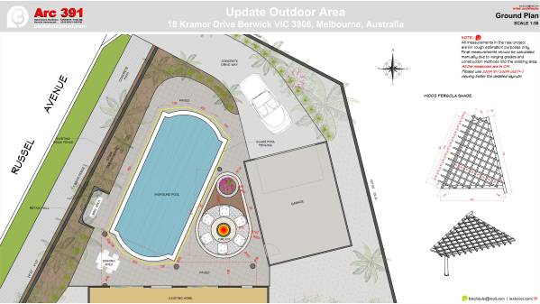 Design project for Update Outdoor Area in Australia | Arcbazar