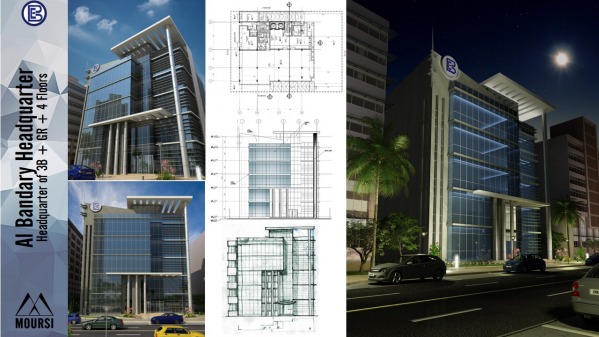 Commercial Commercial & Offices - Office Buildings Designed by Moursi ...