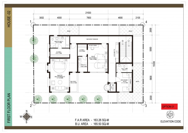 Design project for Residential Project (2d floor plans and rendered ...