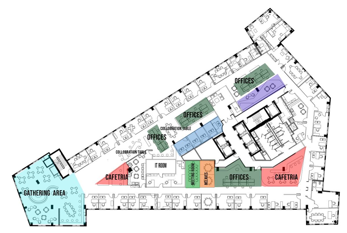 Design project for Office Space Layout and look Redesign in United ...