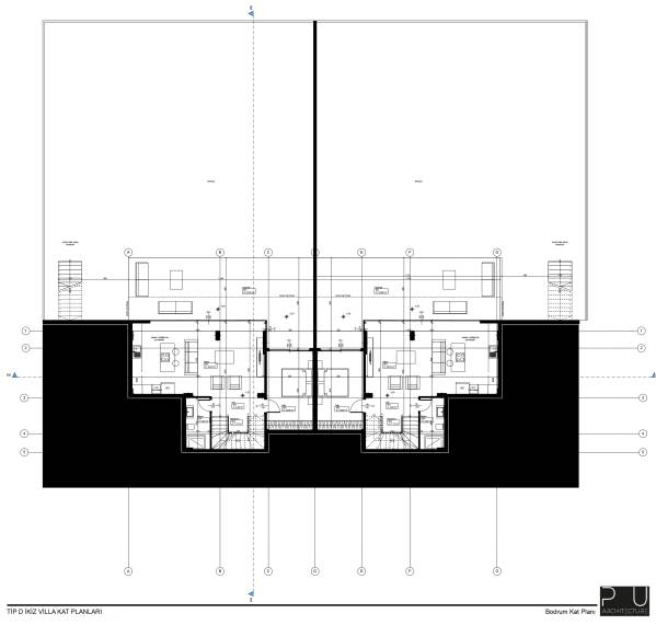 Design project for Design 4 housing types for gated community in Turkey ...