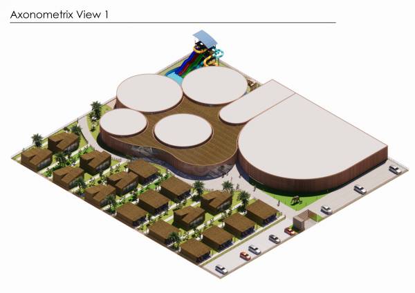 Design project for Family Entertainment Campus + Lodges/Cabins in ...