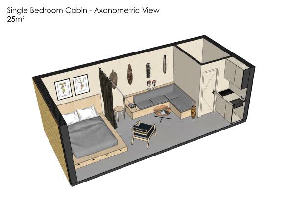 Design project for Family Entertainment Campus + Lodges/Cabins in ...